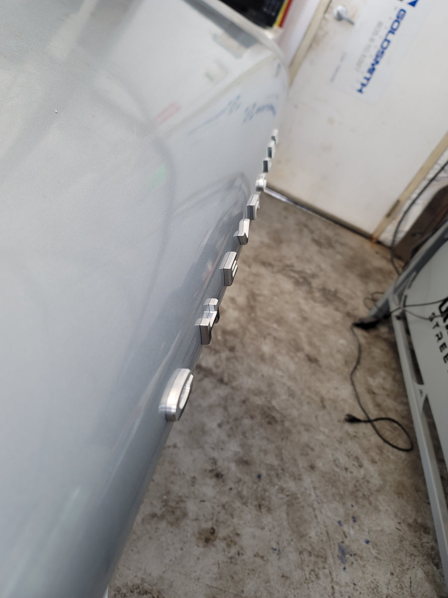 64 Chevelle Billet Trunk Letters - CHEVROLET – Goldsmith Street Rods