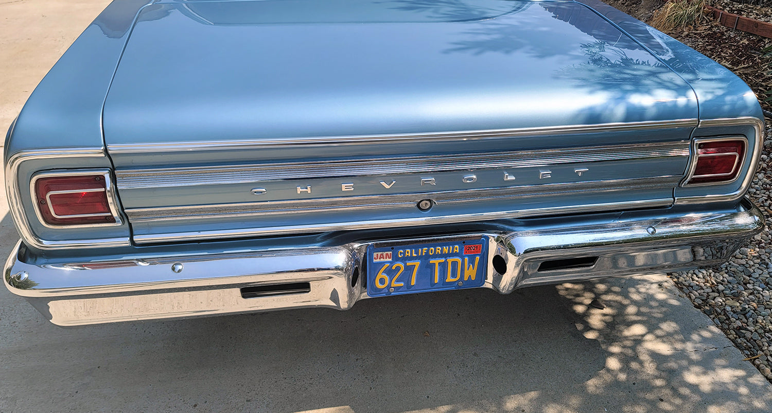 1965 Chevelle Trunk Letters - CHEVROLET – Goldsmith Street Rods